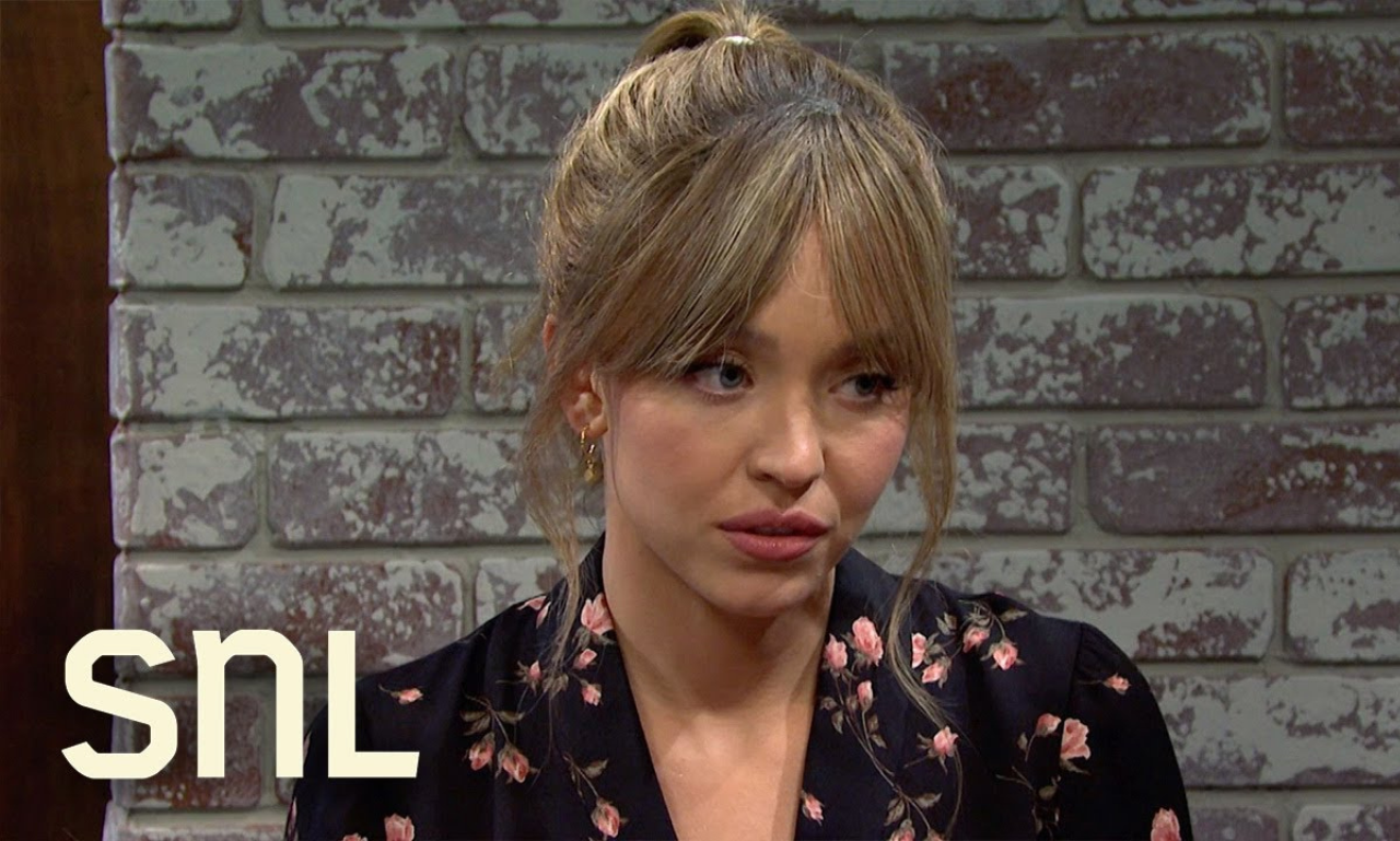 Sydney Sweeney tackled rumors about Glen Powell on her debut as a guest ...